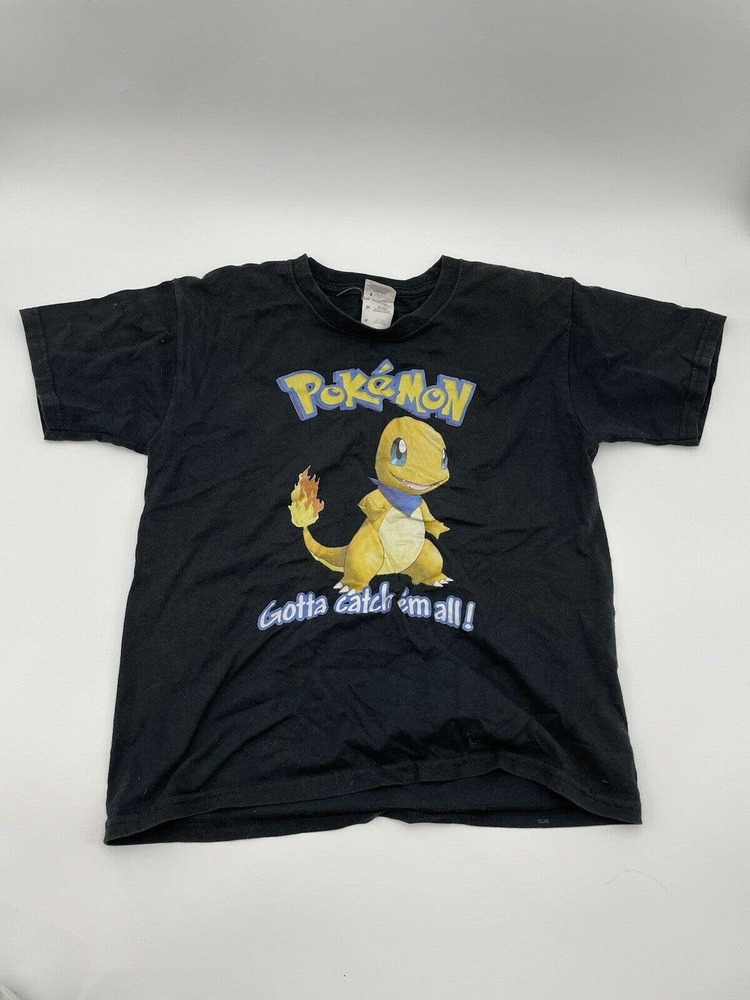 Vintage Nintendo Charmander Fire Pokmon Graphic Tee Y… - Gem